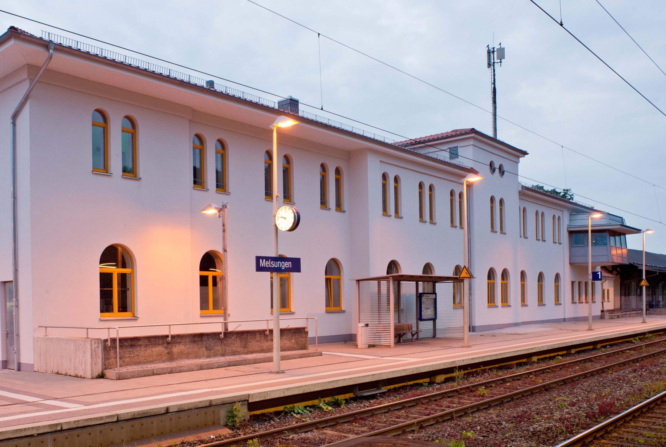 Bahnhof Melsungen - bauliche Maßnahmen in der Zeit vom 08.08.-22.08. ...